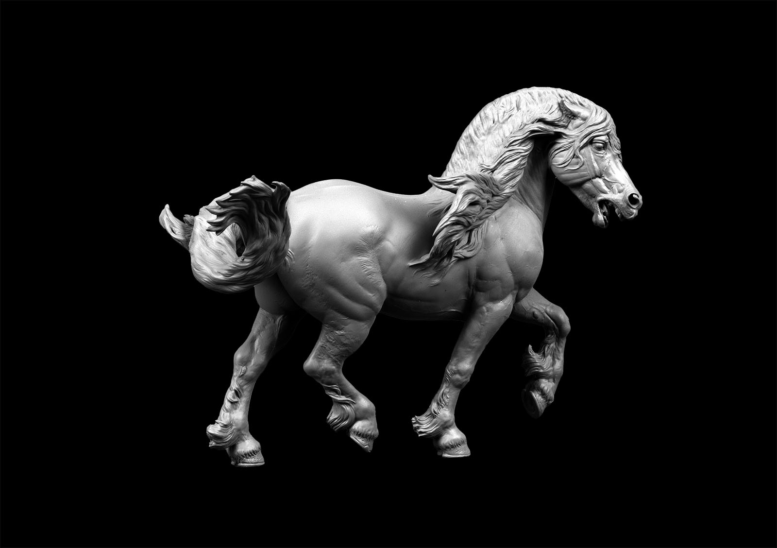 The Annihilator Remastered 2023 - Equine Art By Debbi LerMond