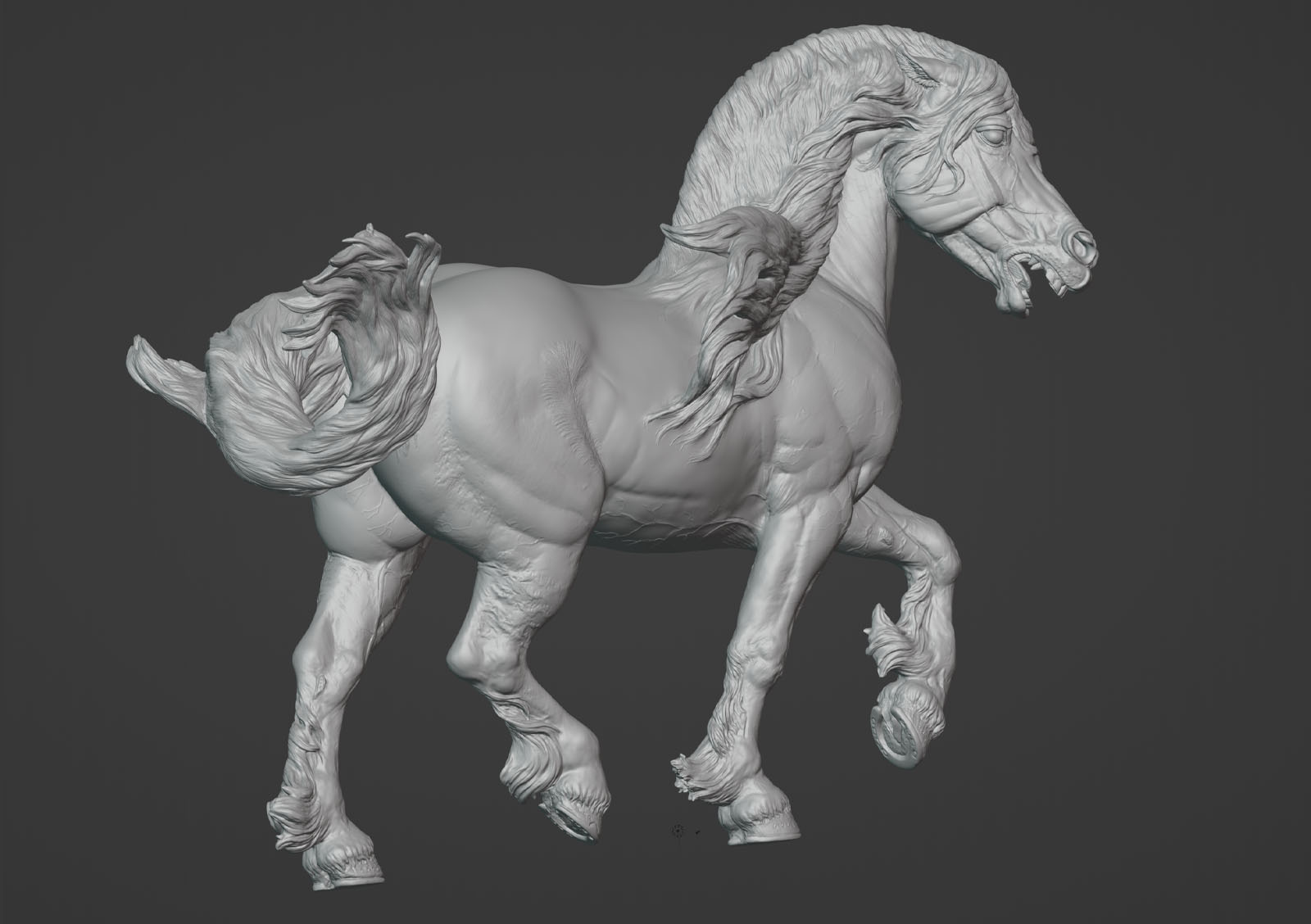 The Annihilator Remastered 2023 - Equine Art By Debbi LerMond